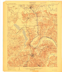 Hi-Res Interactive Map of Central City, KY in 1909 | Pastmaps